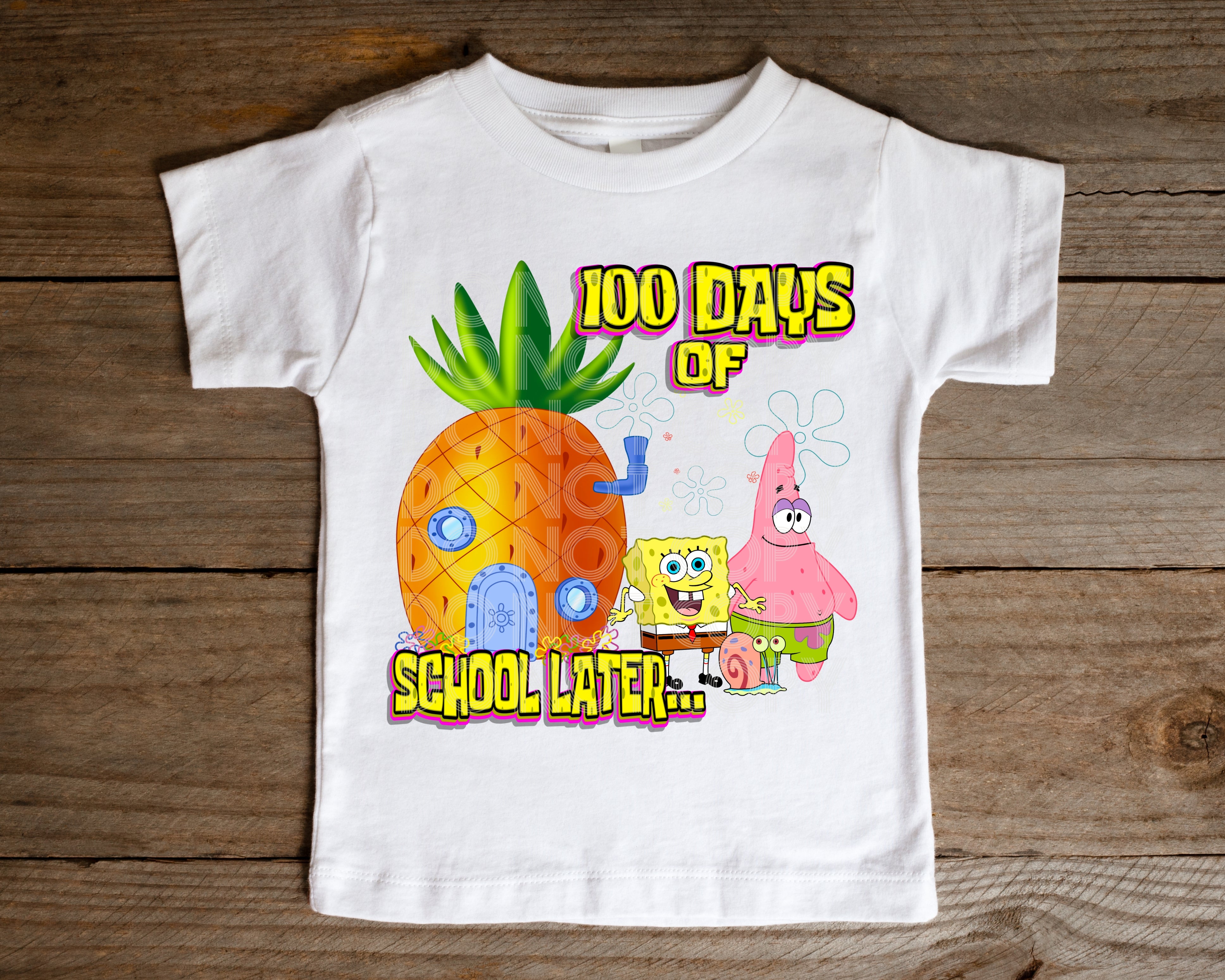 100 Days Of School Later #4222 - Ready to Press DTF Transfer Full Colo ...