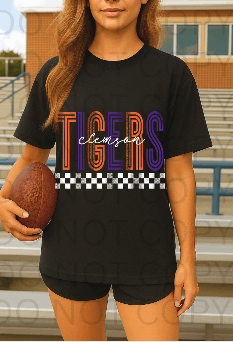 LSU Tigers #5719 - Ready to Press DTF Transfer Full Color – Pro Blanks