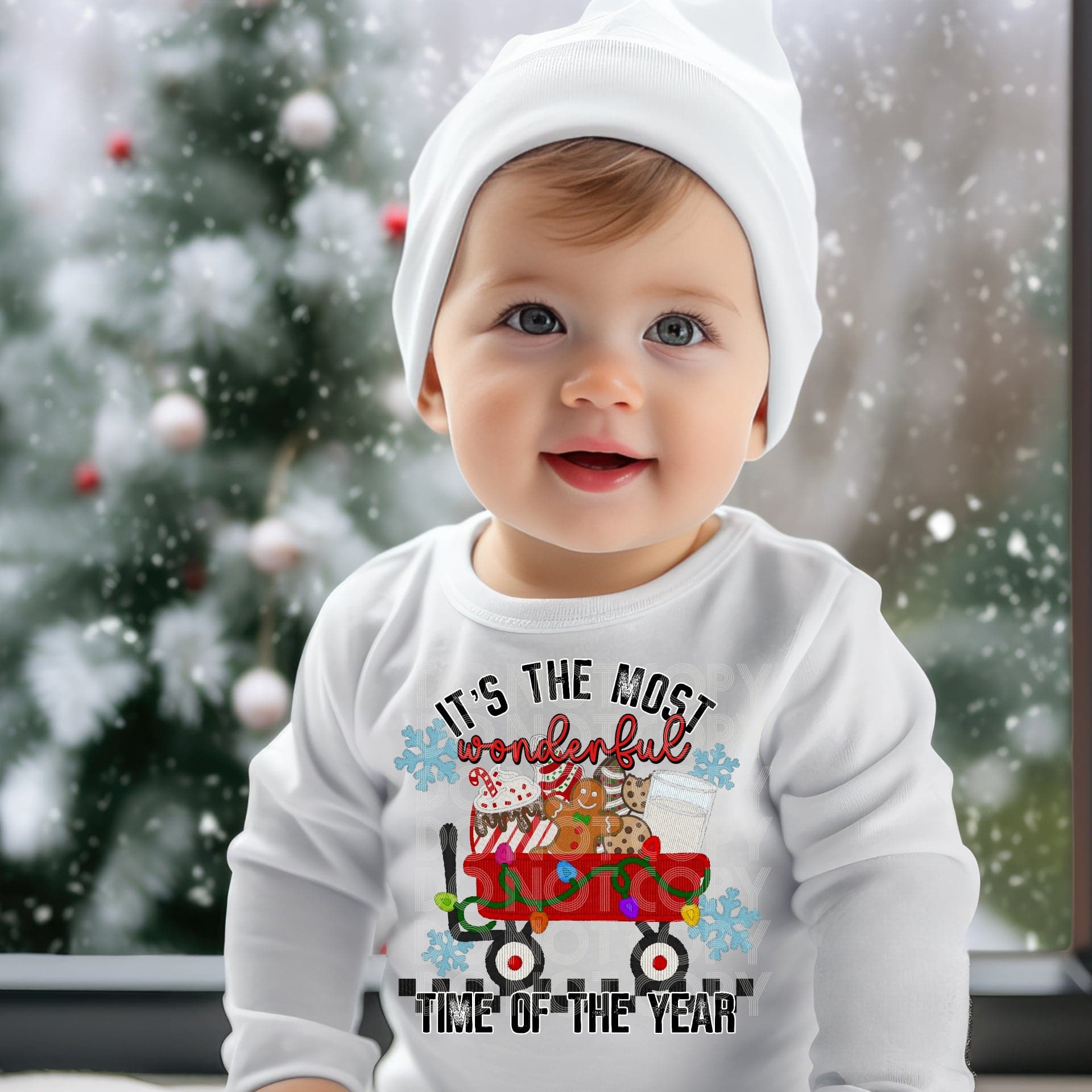 Most Wonderful Time Of The Year #1132 - Ready to Press DTF Transfer Fu ...