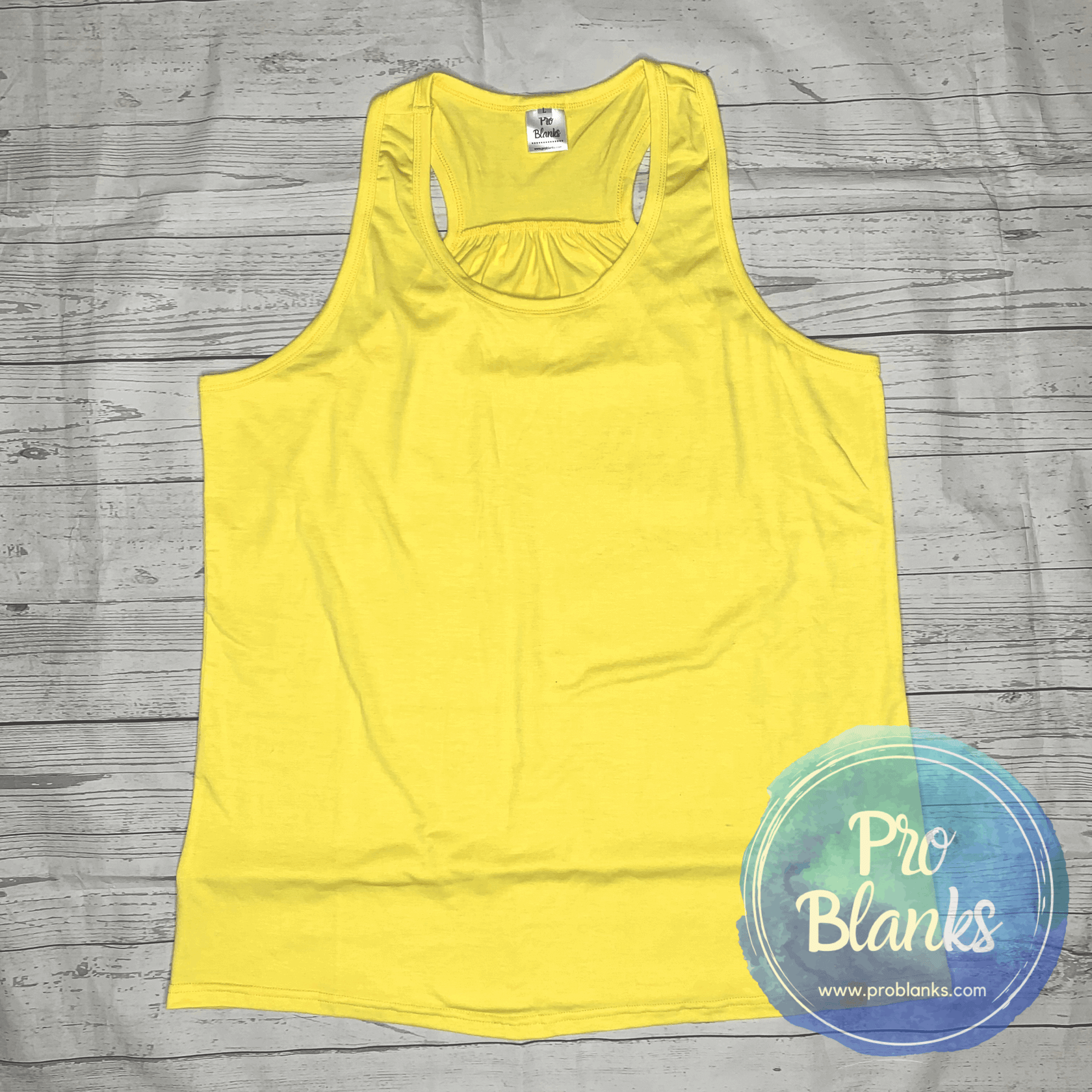 *SALE* ADULT TANK TOP - 100% Polyester with Soft Cotton Feel – Pro Blanks